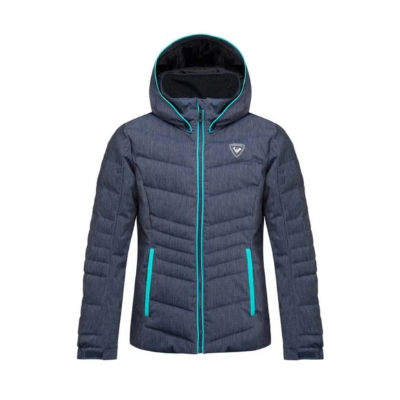 Rossignol | Jackets & Coats | Rossignol Polydown Denim Ski Jacket Navy ...